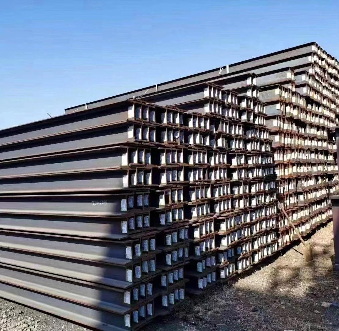 Ss400 Structural H Beam Steel Hot Rolled Building Material Steel Beam ...