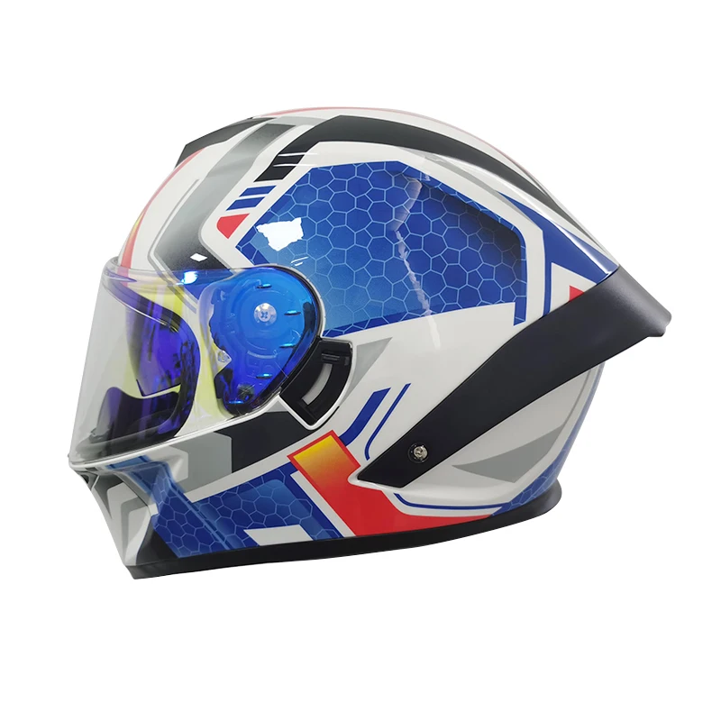 Two Visor Helmet For Full Face With E11 Ece22.06 And Dot - Buy Double ...