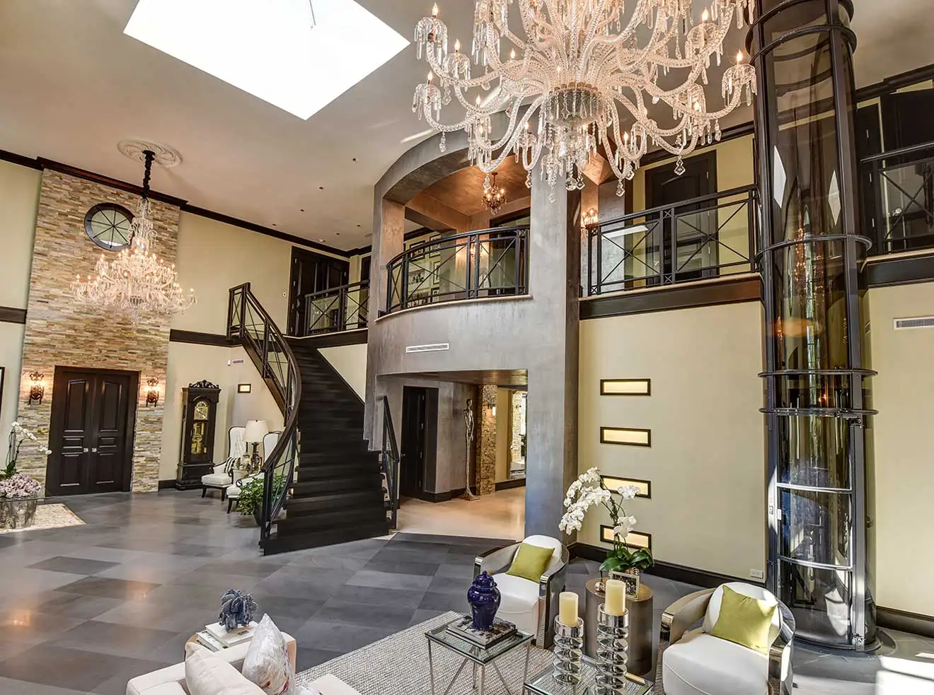400KG Round Glass Observation Cabin for Gorgeous House Lift