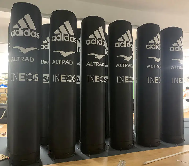 Factory Oem Branded Inflatable Column Balloon Advertising Race Arch ...