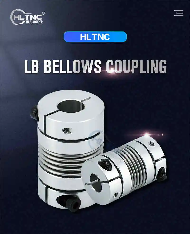 Steel Bellows Coupling for Connecting Lead Screw to Motor (OEM ...