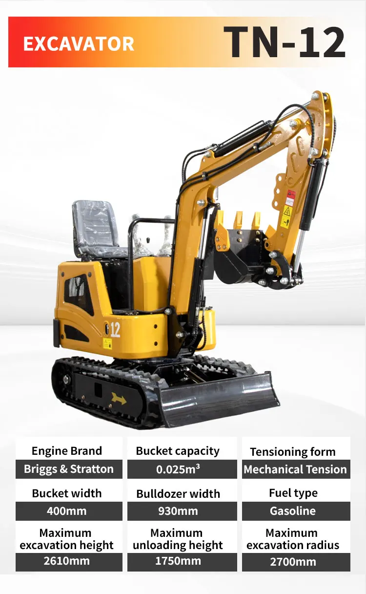 2T Mini Excavator Earthmoving diesel Excavator Made in China for Sale ...