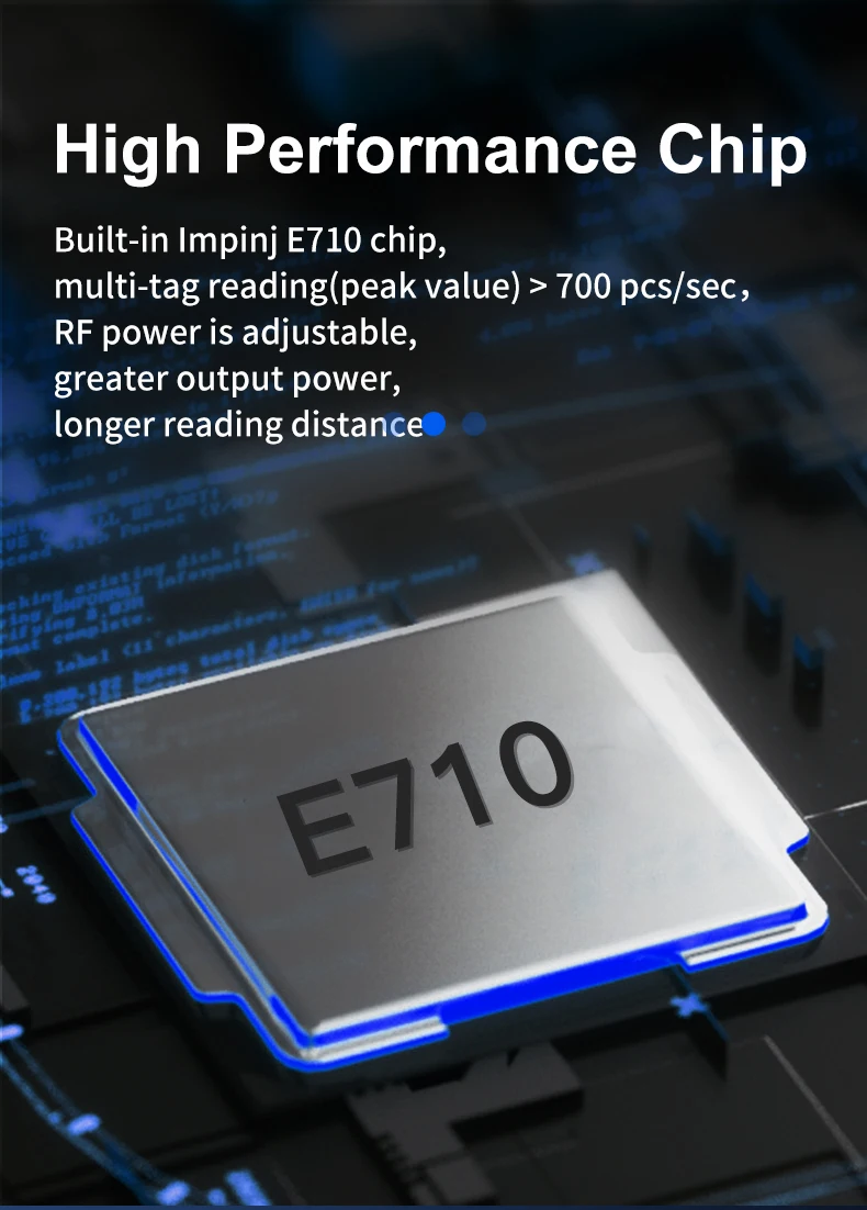 FONKAN 4g/gnss/blue-Tooth/wifi E710 UHF RFID Reader for Warehousing ...