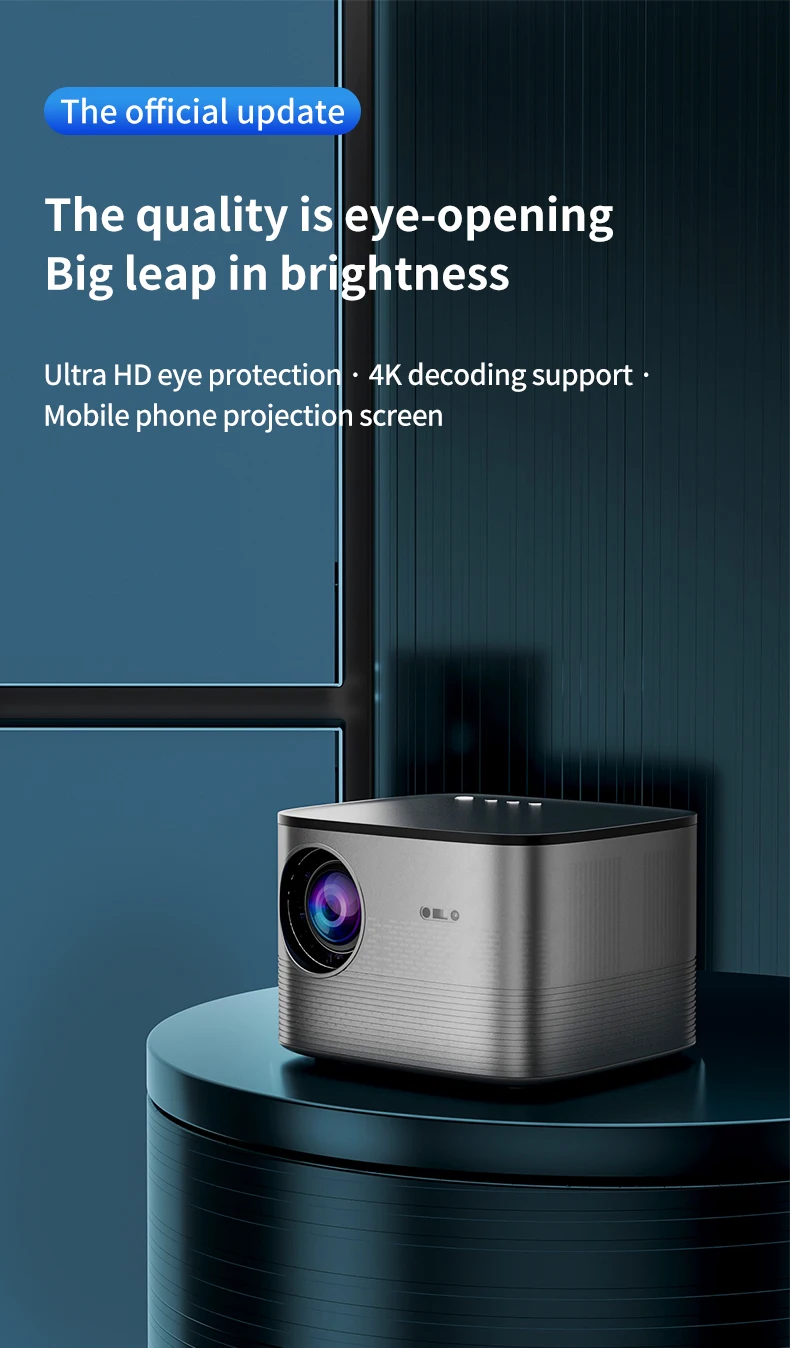 4k Projector With Android System Led For Home Theater And Office Use ...