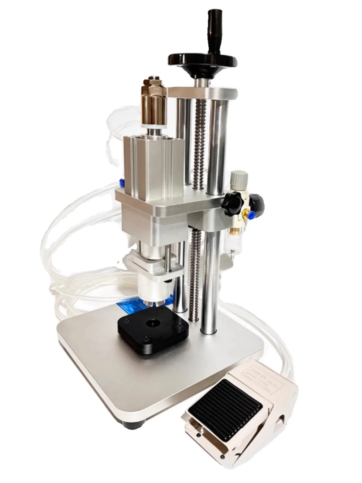 QD-20A Pneumatic Capping Machine for 20mm Flip Top Caps