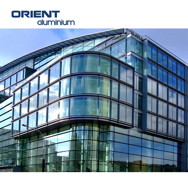 Skyscraper aluminum curtain wall philippines curtain wall operable ...