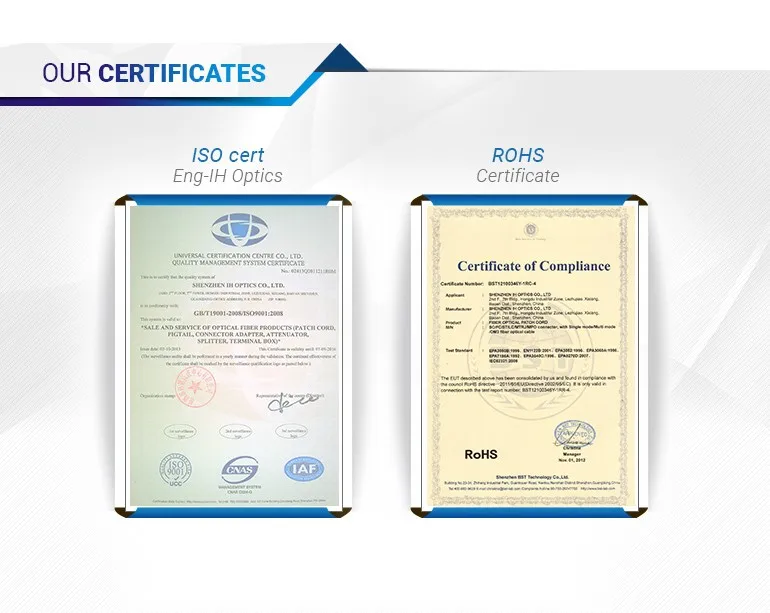 IP67 FTTH-ODN Network 8 Port Sc APC Adapter Box