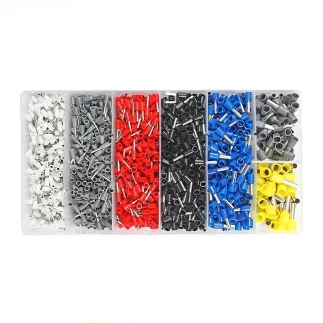 1900pcs Boxed Ferrule Terminal,Crimper Ve Tubular Wire,Insulated ...