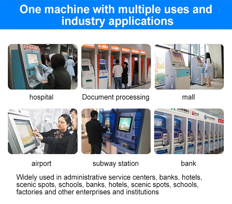 Dual-screen Self-service Terminal Desktop Cash Register-premium Payment ...