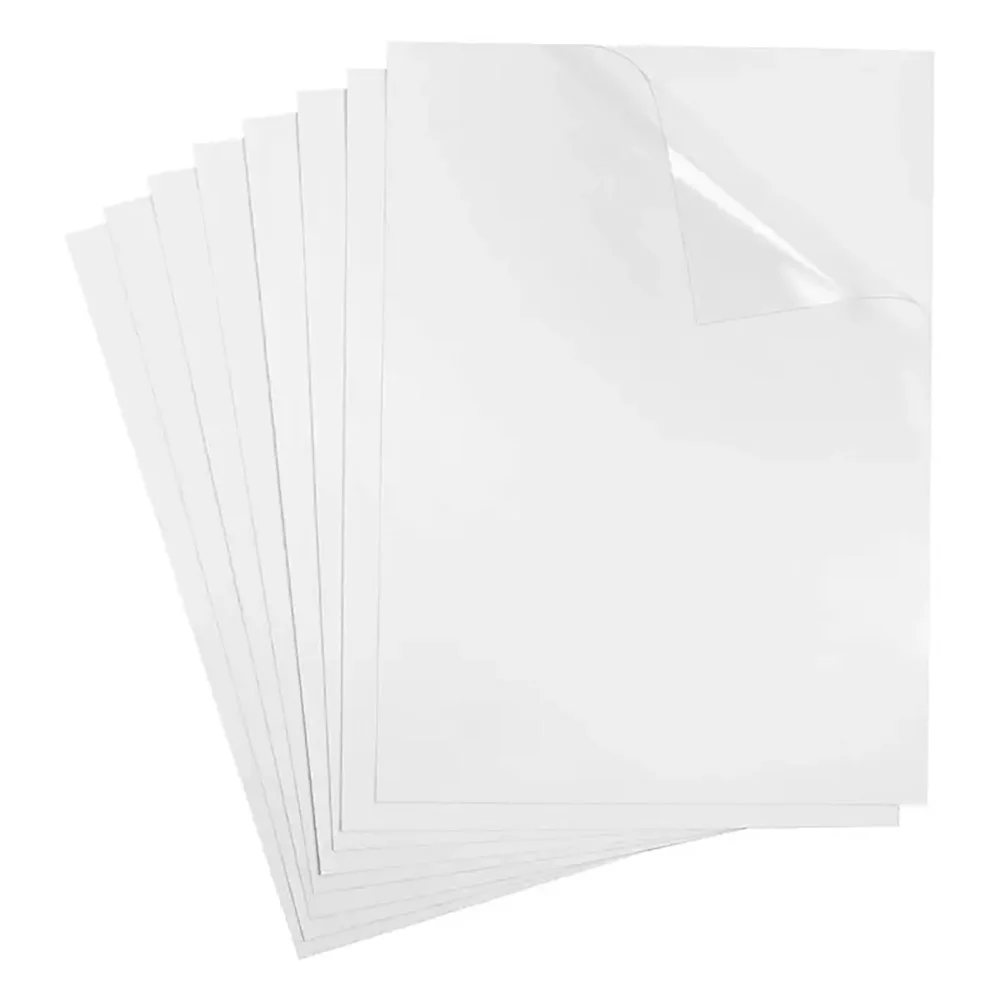 Printable Clear A4 Self Adhesive Waterproof Inkjet Printer Stickers ...