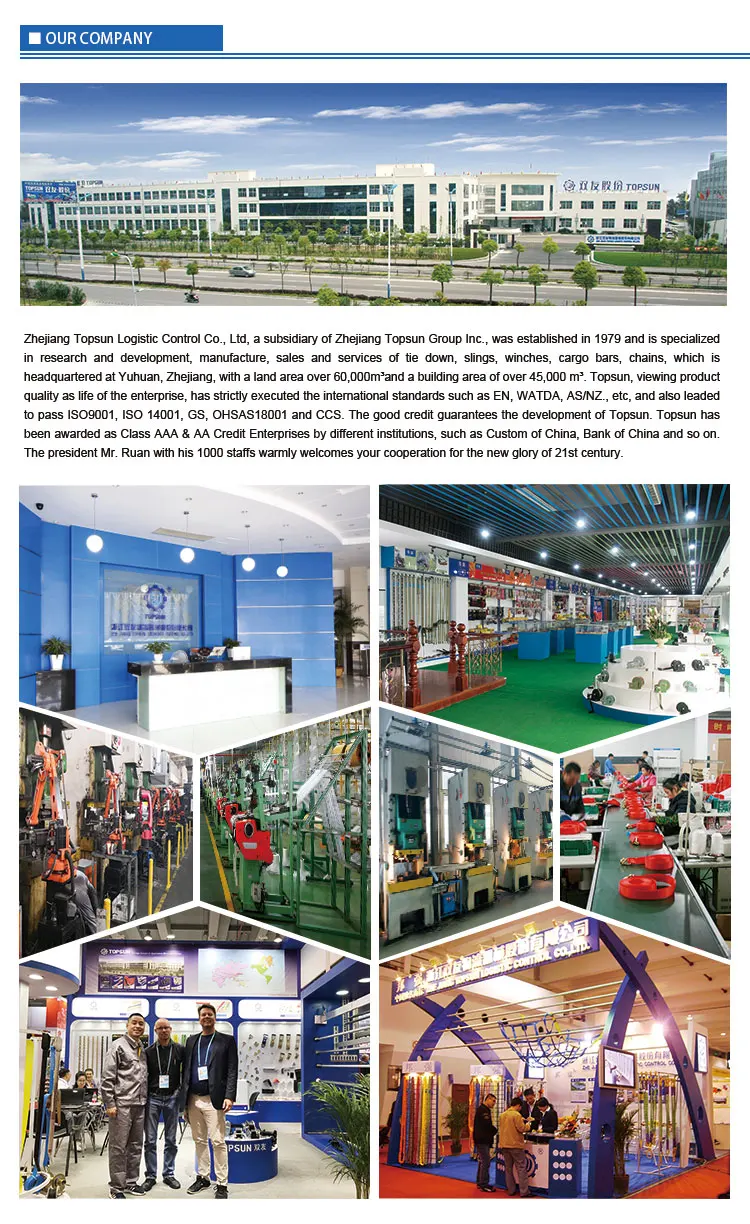 KINGROY Safety Loading Polyester Quick Loader Tie Down Straps with Zinc ...