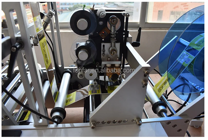 Tabletop Round Small Semi Automatic Labeling Machine Round Square ...