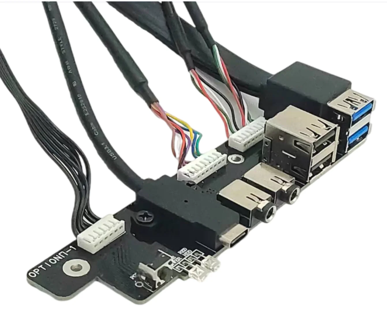 Mini Pc Computer Case Front Panel With Dual Usb 3.0 And Usb2.0 And Type ...