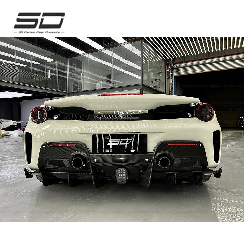 Pista Style Dry Carbon Body Kit Full Set Front Bumper Rear Bumper Side ...