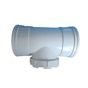 Casting Pvc Checkpoint For Pvc Pipe Fitting Round Head Tee For Drainage ...