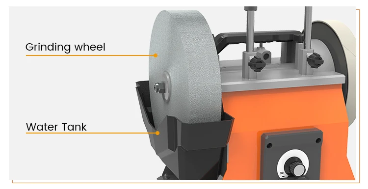 180W Induction Motor Grinding Wheel - 250mm Variable Speed