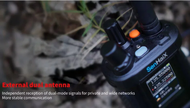 SHX-8900 Senhaix 4G LTE AM FM Poc Radio - Dual Band Walkie Talkie