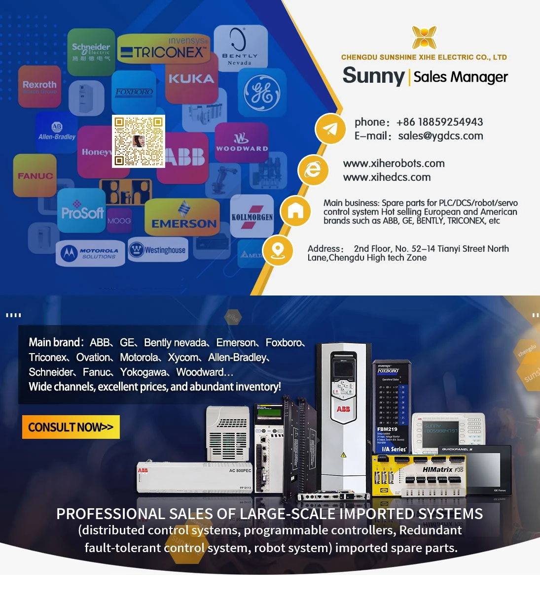 TRICONEX 3506X High Density Digital Input Module - Original Brand