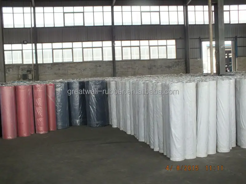 Red Rubber Lining Natural Nr Rubber Sheet 40 Shore Gum Rubber Anti ...