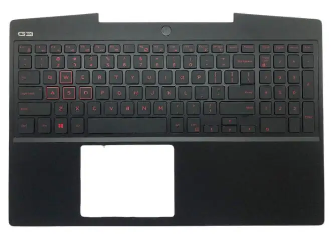 New Palmrest Upper Case C Cover With Keyboard For Dell Inspiron G3 15 ...
