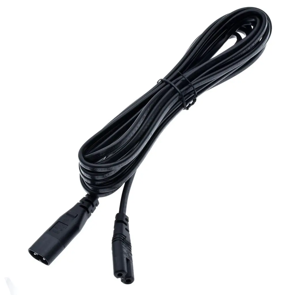 Iec 60320 C8 Plug To C7 Receptacle Male To Female Extension Power ...
