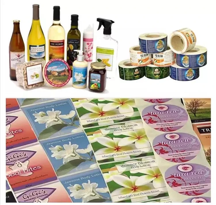 Adhesive Sticker Label Printing Machine Digital Printers Bottle ...