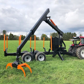 Small Used Log Loader Trailers For Sale Hydraulic Log Trailer For Atv ...