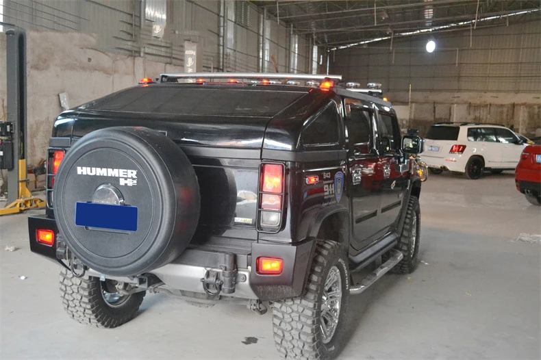 Runde FRP Trunk Cover for Hummer H2 2003-2009 - High-Quality Fitment