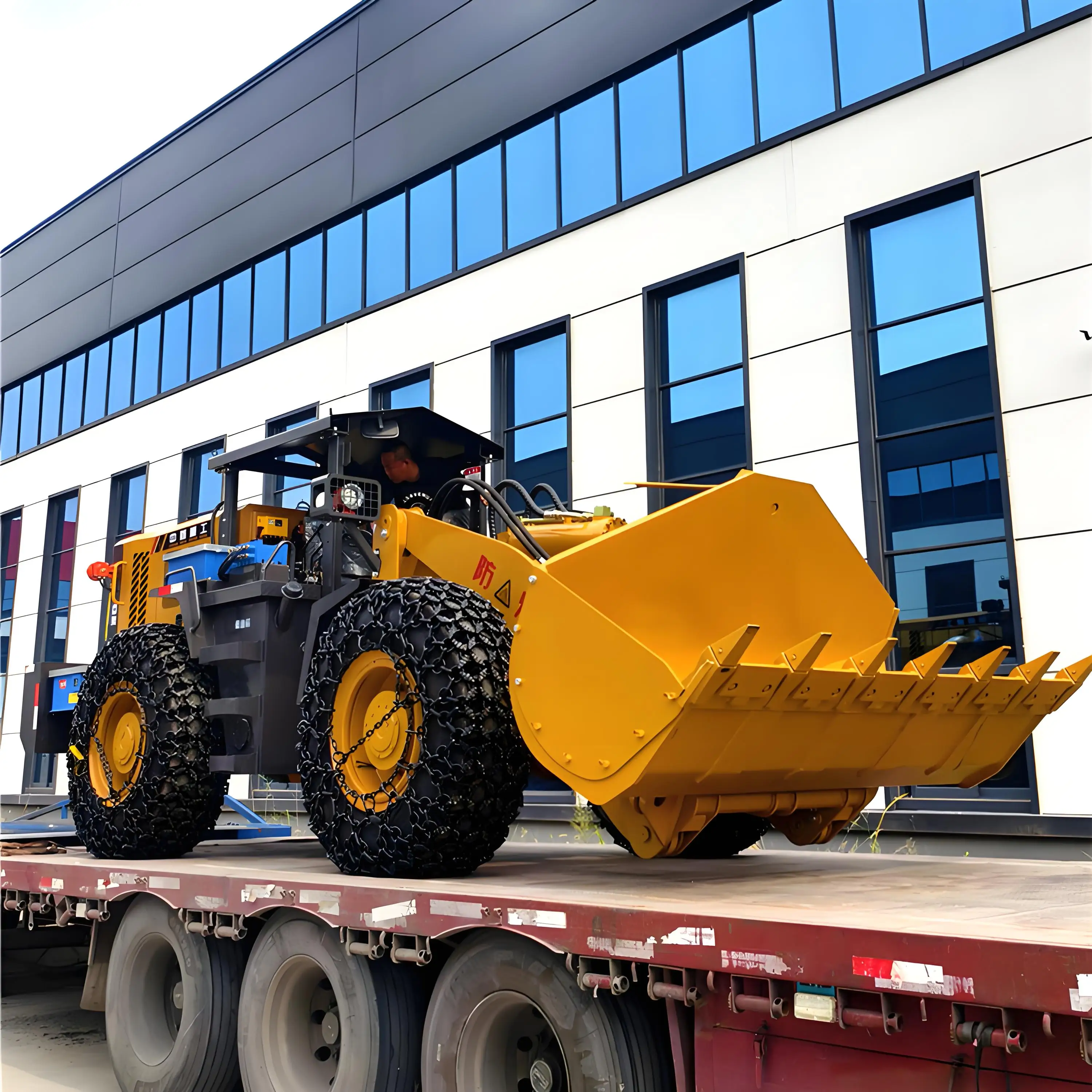 Mini 4*4 Diesel Loader Weichai Engine 2200KG Load Capacity Bucket ...