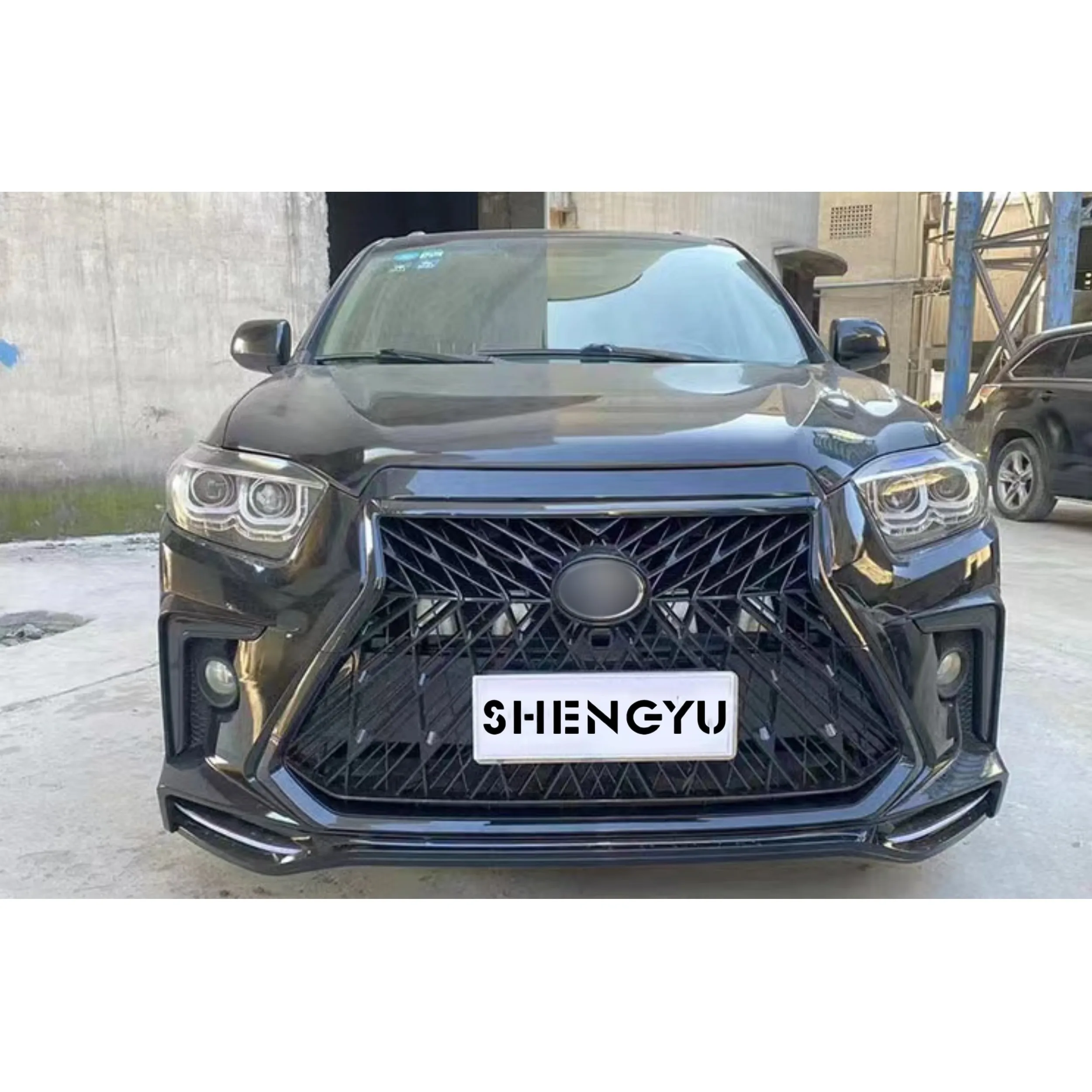car body kit suitable for Highlander 2009-2011 upgrade to Lexus model ...