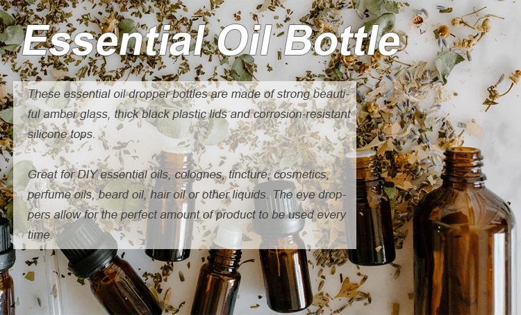 Fashion Custom Logo Glass Bottle Black Transparent Blue Green Amber ...