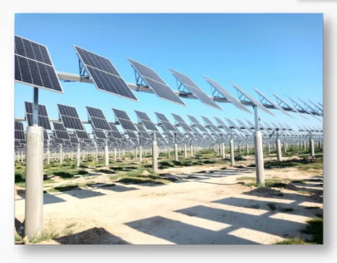 Dual Axis Solar Tracking System 12KW - Ground-Mounted Solar Panel ...