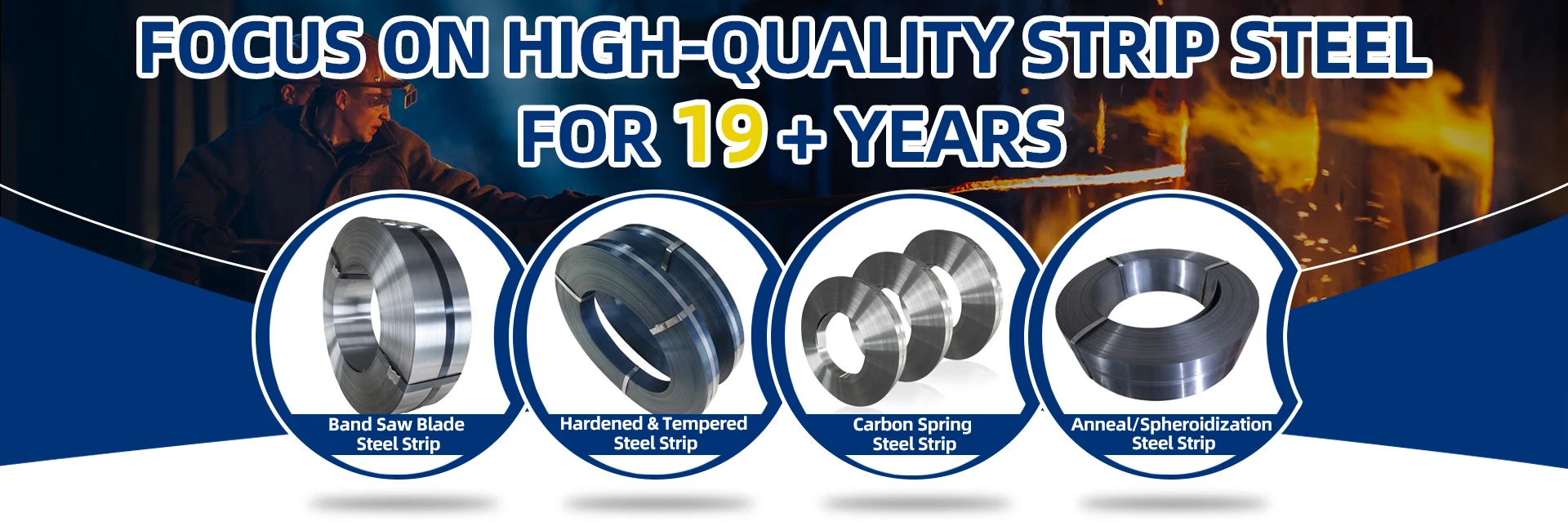 High Hardened And Tempered Carbon Steel Strip Coil To Manufacture Band ...