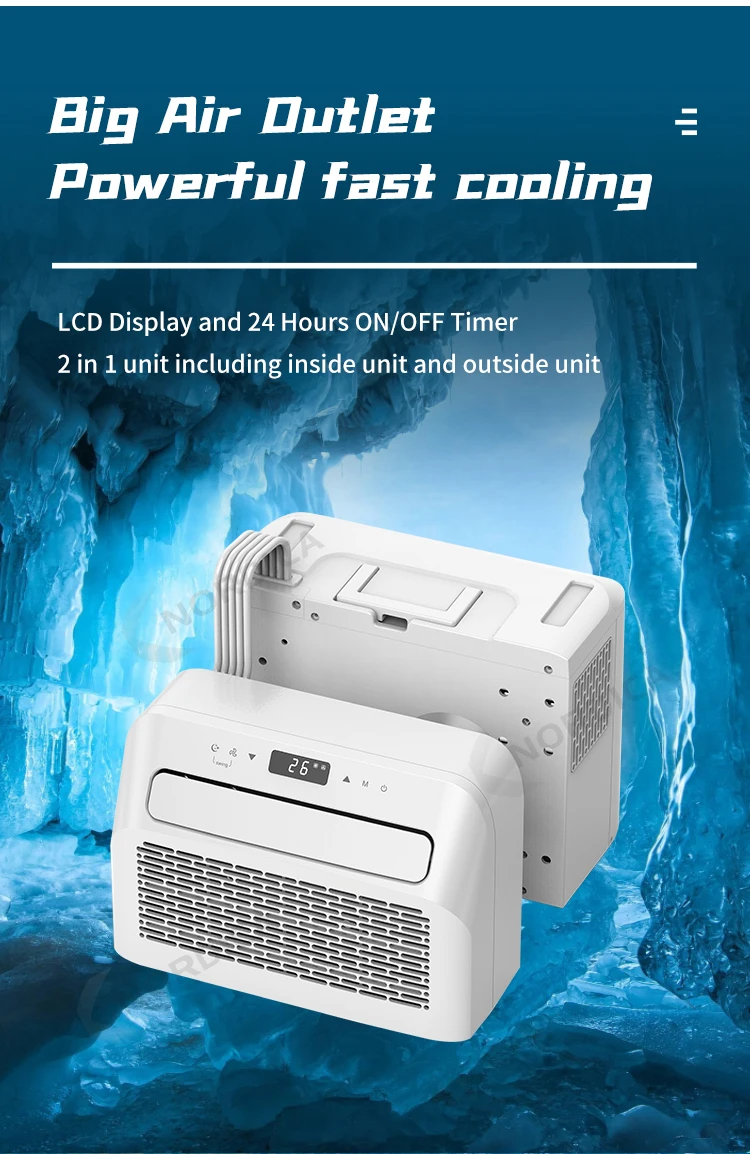 Mini Mobile Split Portable Air Conditioner for Caravan Camping 5000btu ...