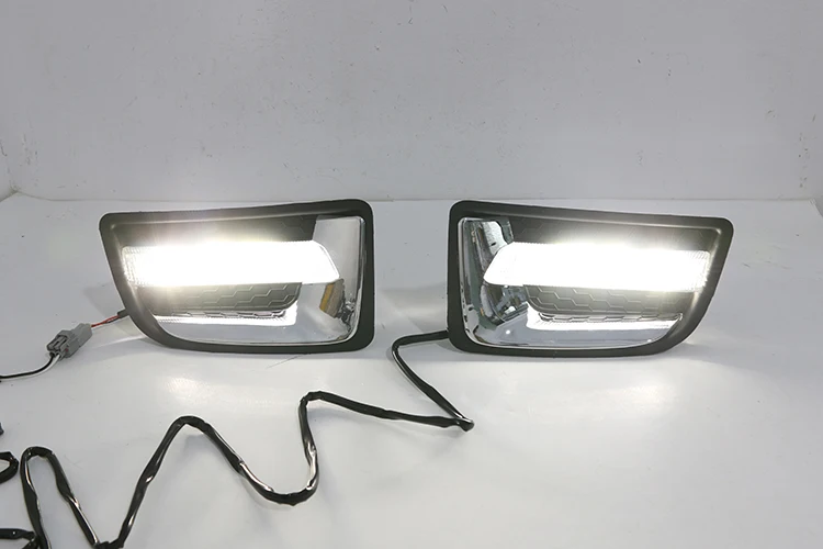 Isuzu D-Max 2014-2015 LED Daytime Running Lights, Waterproof Fog Lamp ...