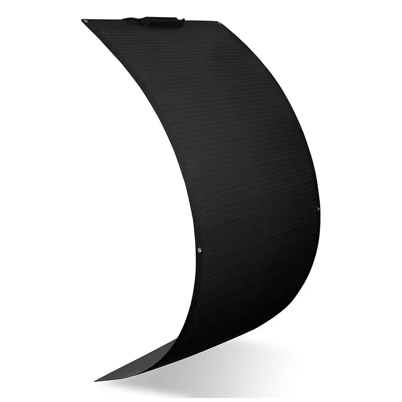 Mono Full Black Flexible Sticker Solar Panel Frameless Solar Panel ...