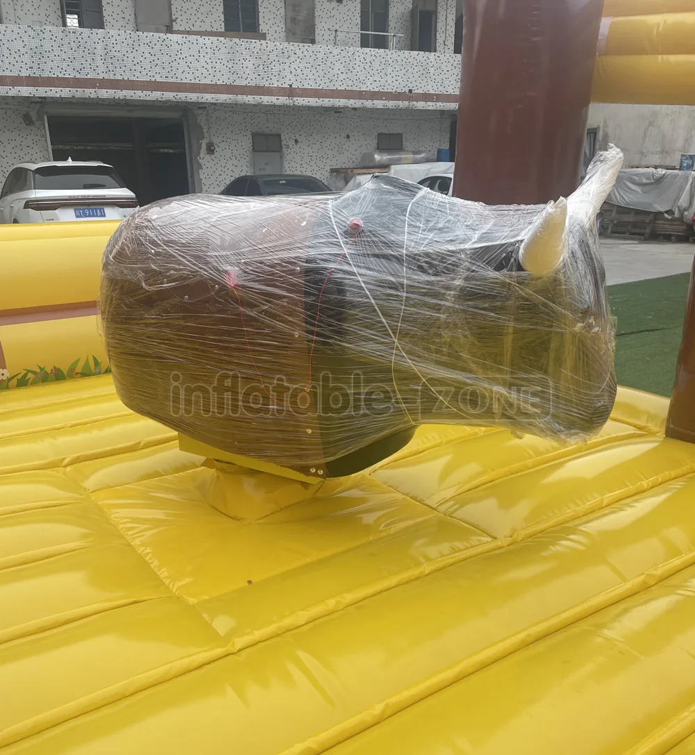 High Quality Mechanically Bull Riding Sport Game Inflatable Rodeo Crazy ...