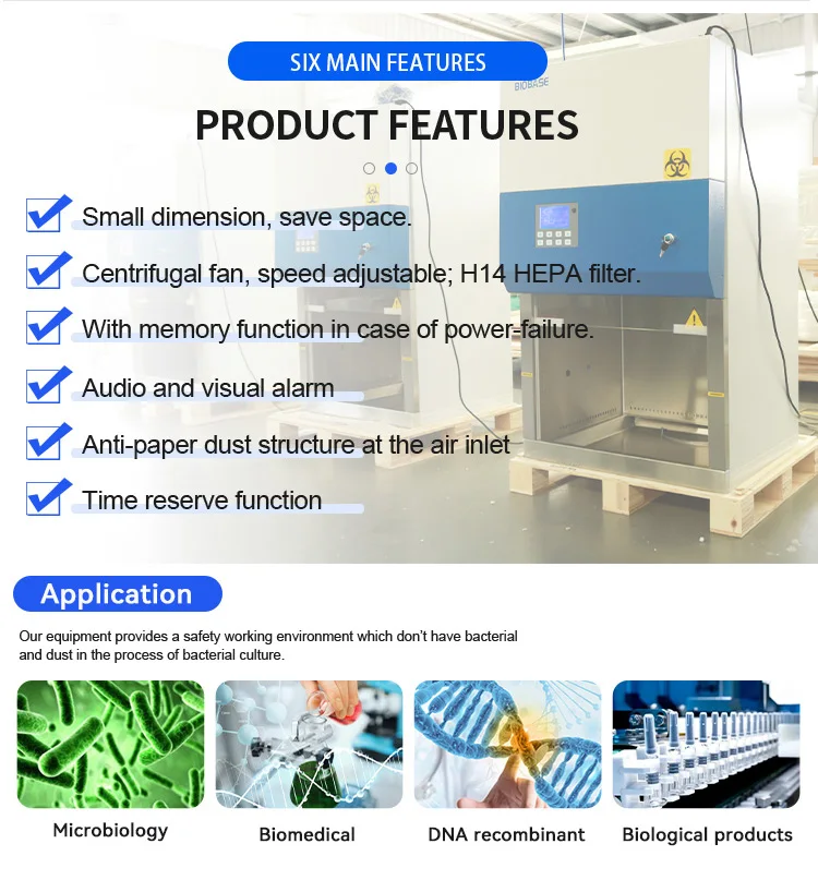 Biobase Biosafety Cabinet Pcr Laboratory Class Ii A2 11231bbc86 Hepa ...