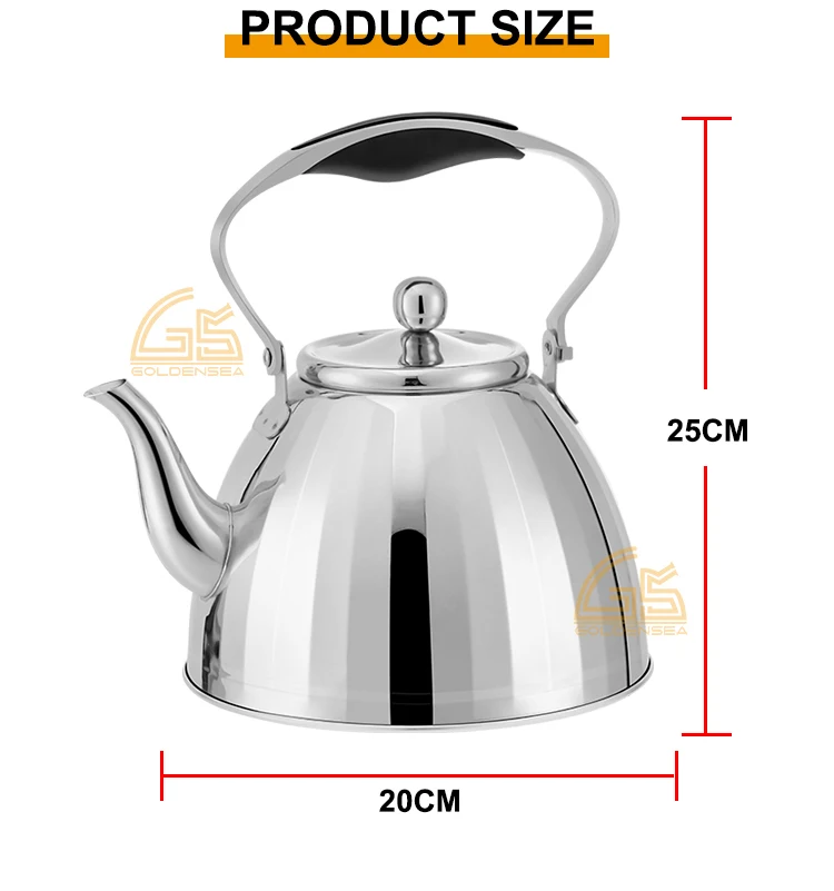 Custom Coffee and Tea Water Kettle - Stainless Steel Pots