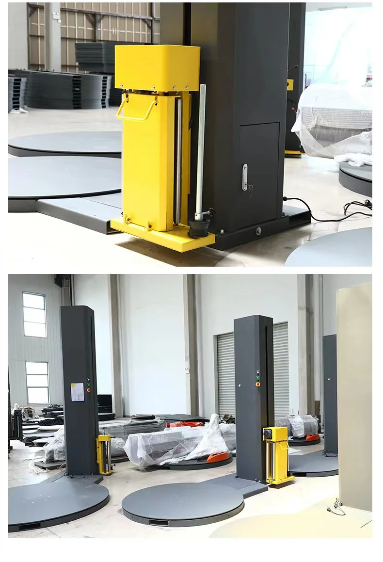 Fully Automatic Pallet Stretch Wrapping Machine Wrapper Pallet ...