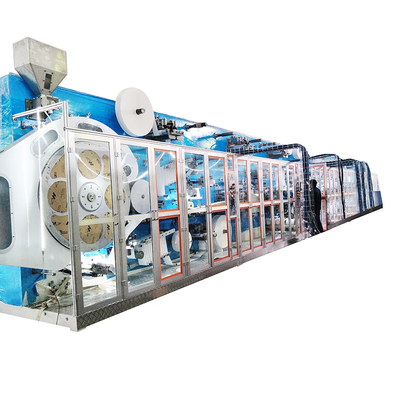New Semi-automatic Diaper Packaging Machine With Pump Motor Gear Plc ...