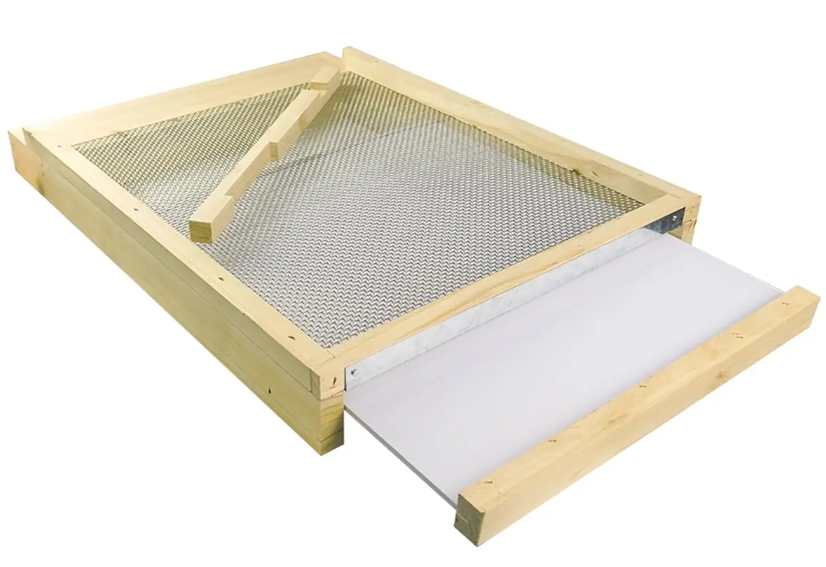 10 Frame Langstroth Beehive Screened Bottom Board Beekeeping Hive ...
