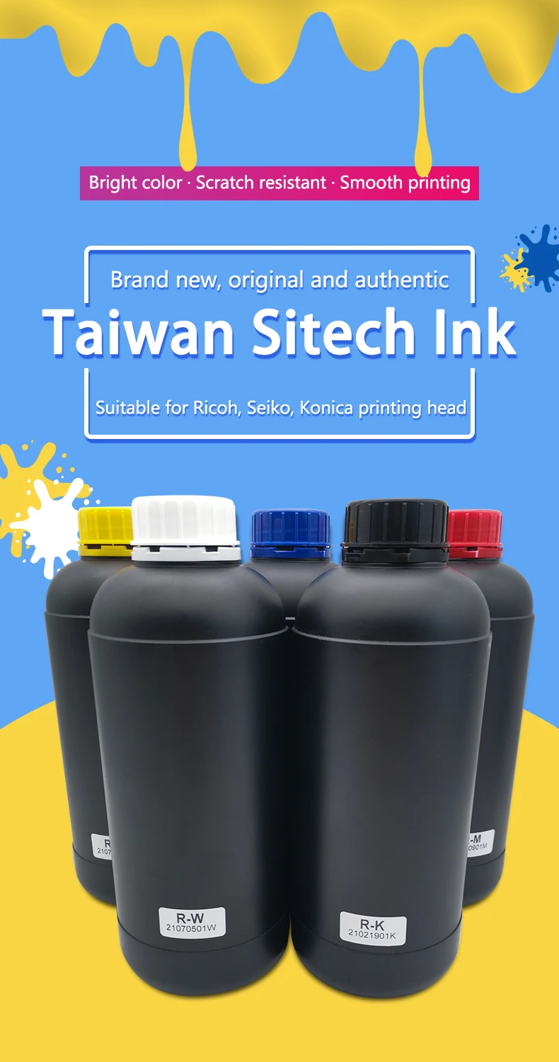 Ricoh Gen5 Uv Ink Taiwan Sitech Uv Ink For Ricoh Gen5 Gen6 Koinca Seiko Print Head - Buy Ricoh ...