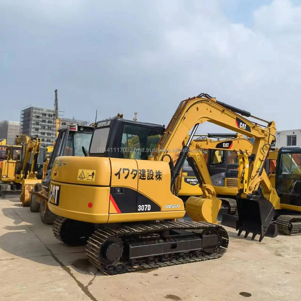 Caterpillar 307 Retroexcavadora De Oruga Usada Excavator Machine ...