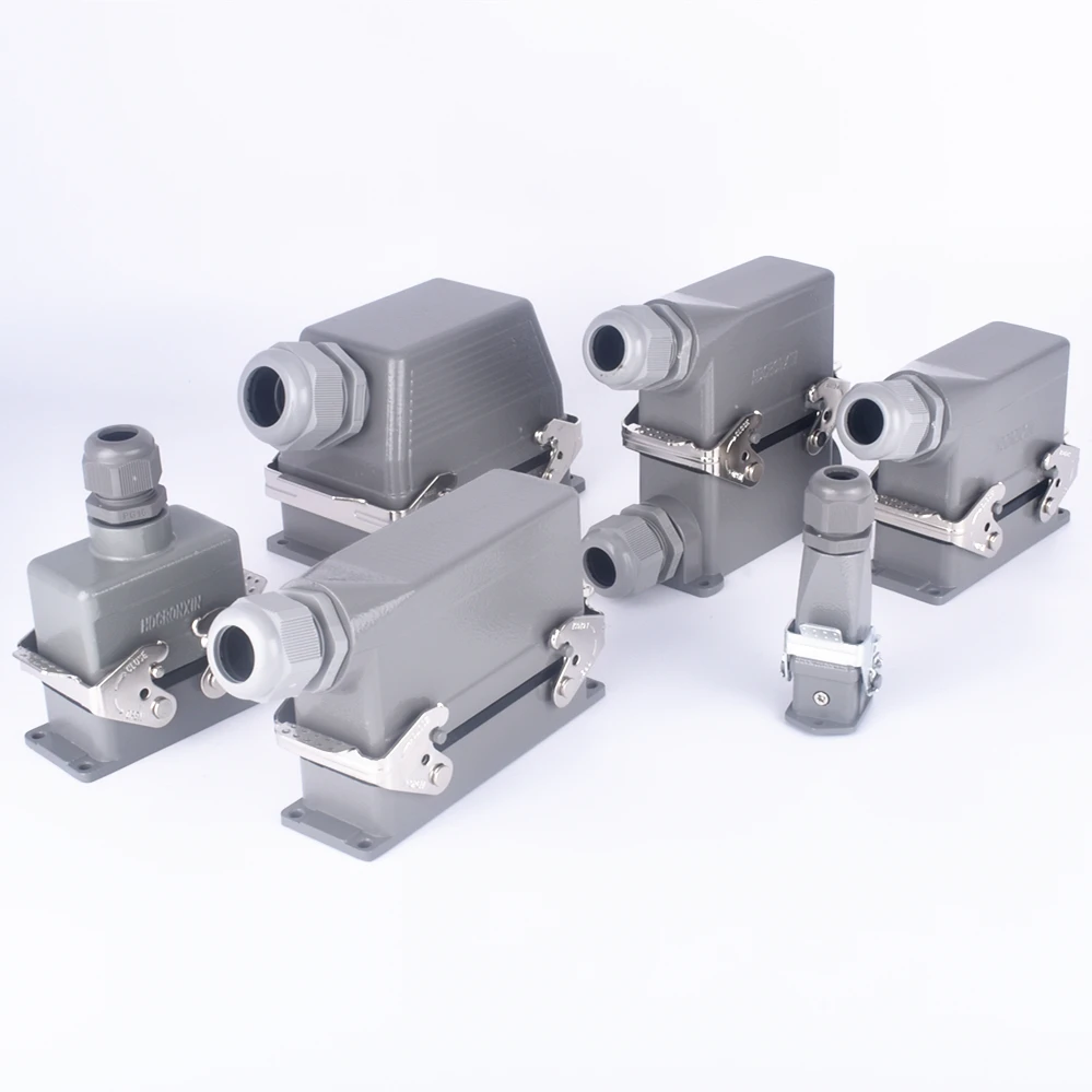 Rectangular Heavy-duty Connector He-4 6 10 16-pin 20-core 24-pin 48 ...