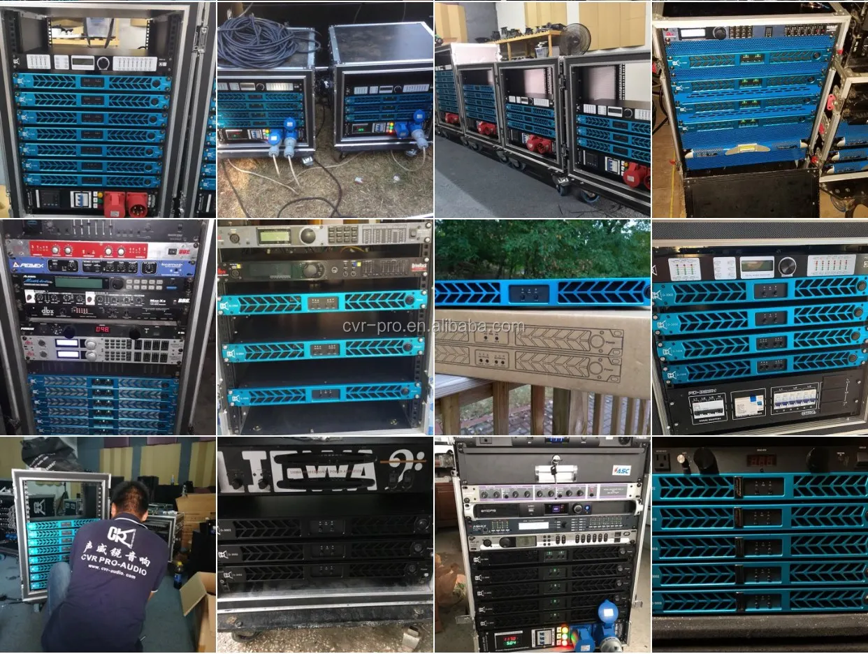 CVR Amplifier DSP-3302 - 3300W Power Amplifier for Pro Audio