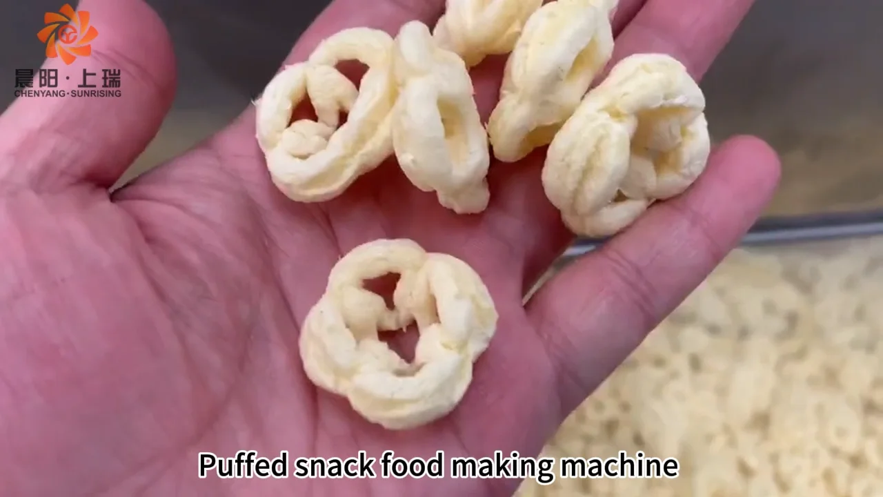 Doritos Puffed Rice Snack Machine Chips Cheese Ball Machine Core Filled ...