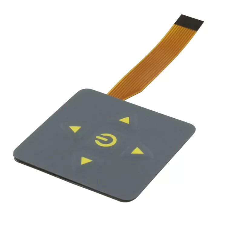 Waterproof Arrow Keyboard 5 Keys Membrane Fuel Dispenser Membrane ...