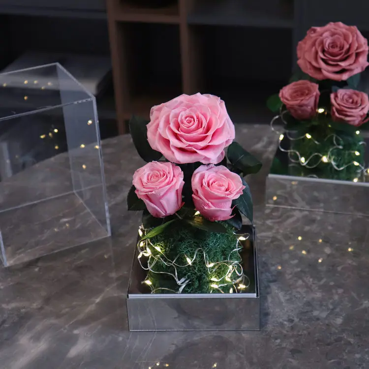 Genuine Nuevos Custom Made Heart Shaped Gift Rose Box Flower Productos ...