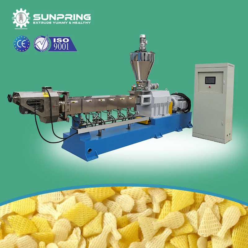 SunPring 2d 3d snack extruder machine fried snacks machine 2d and 3d ...
